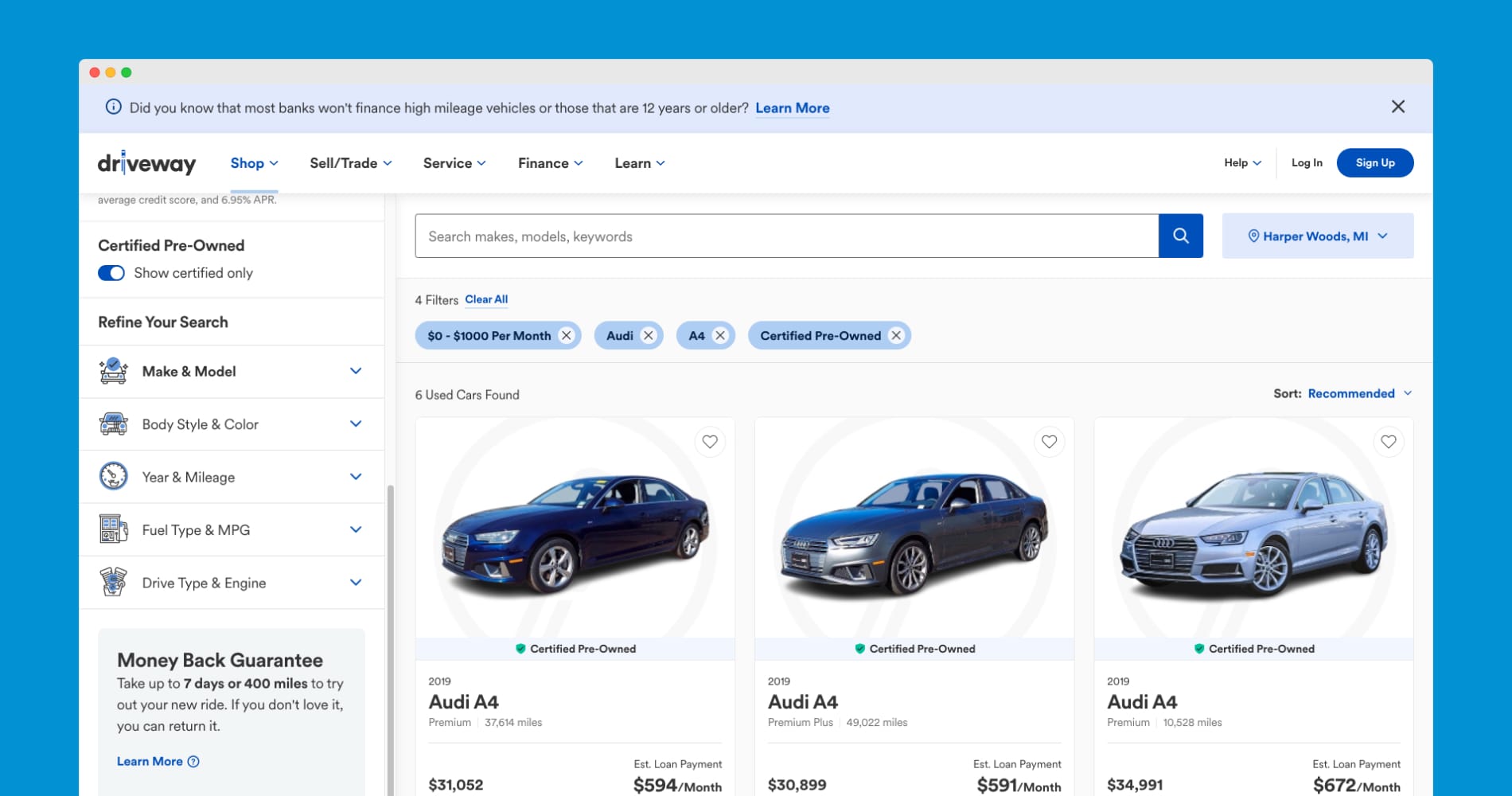 Driveway.com — Detroit Labs